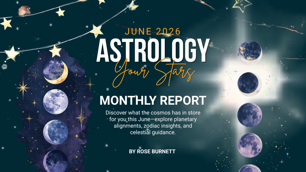 JUNE 2026 ASTROLOGY REPORT By Rose Burnett